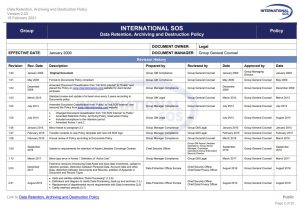 Creating Your Data Archiving Policy | Includes Examples | WellData